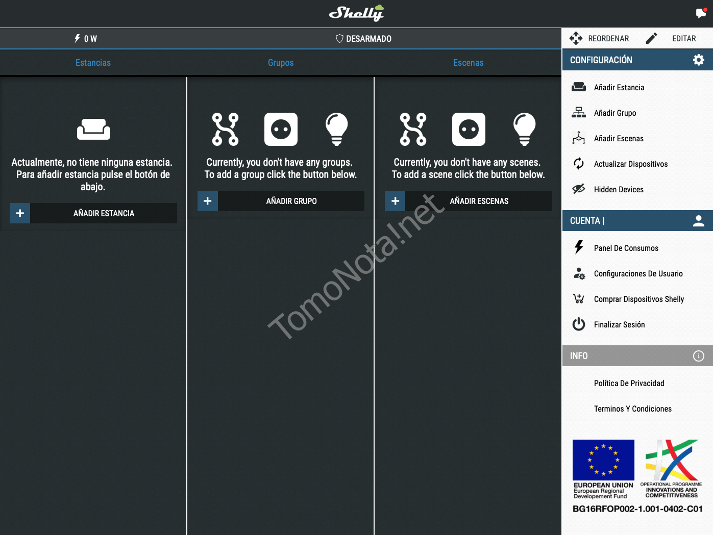 Shelly primeros pasos – TomoNota