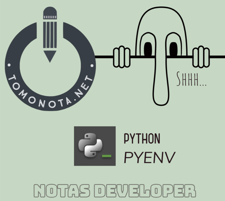 pyenv en python – TomoNota
